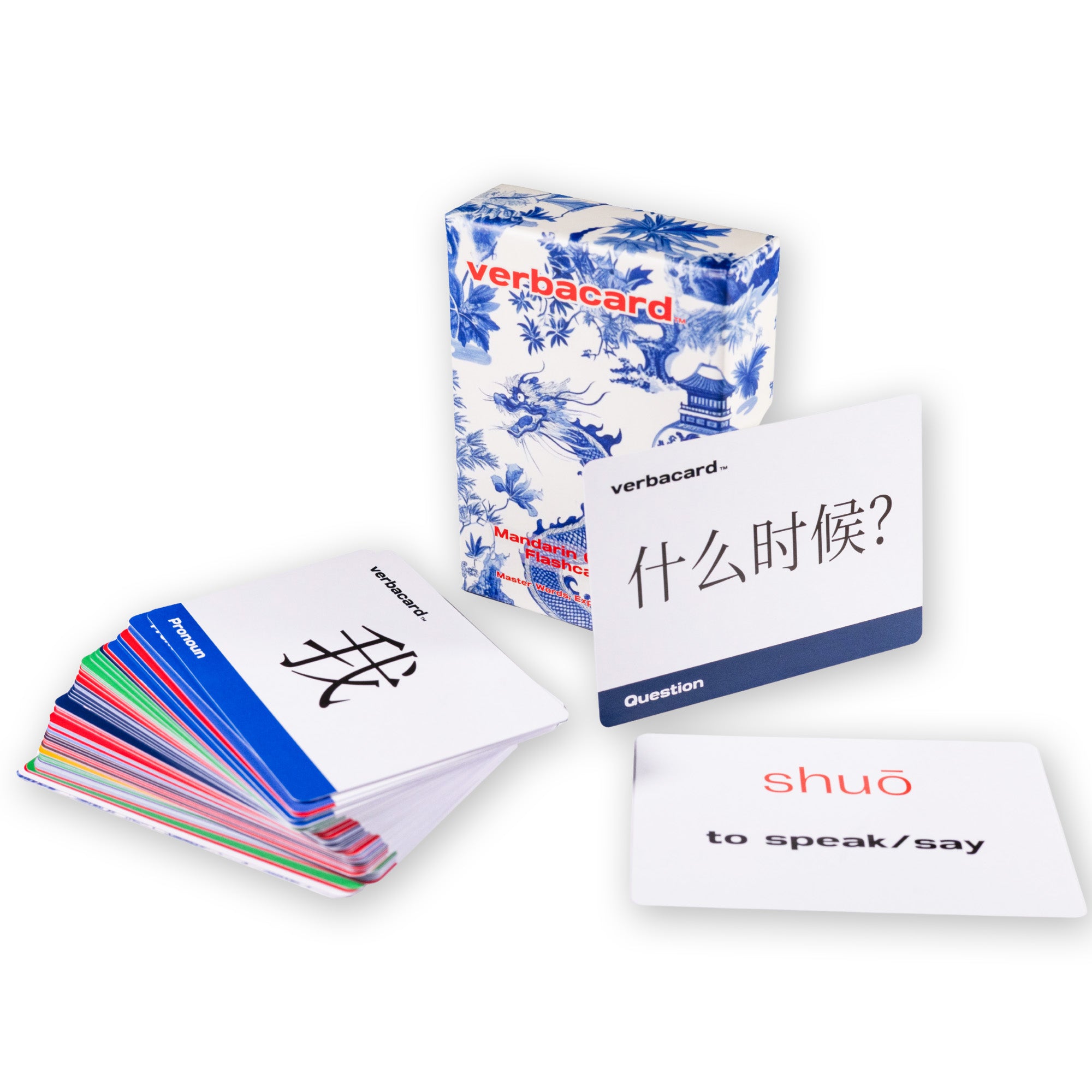 Mandarin Flash Cards – Verbacard